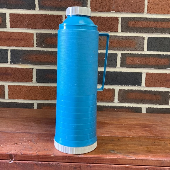 Other | Vintage Blue Thermos | Poshmark